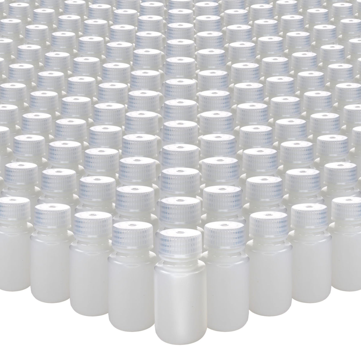Eisco - Bulk Pack of 1000, 60mL Wide Mouth HDPE Reagent Bottles with P — Eisco Industrial