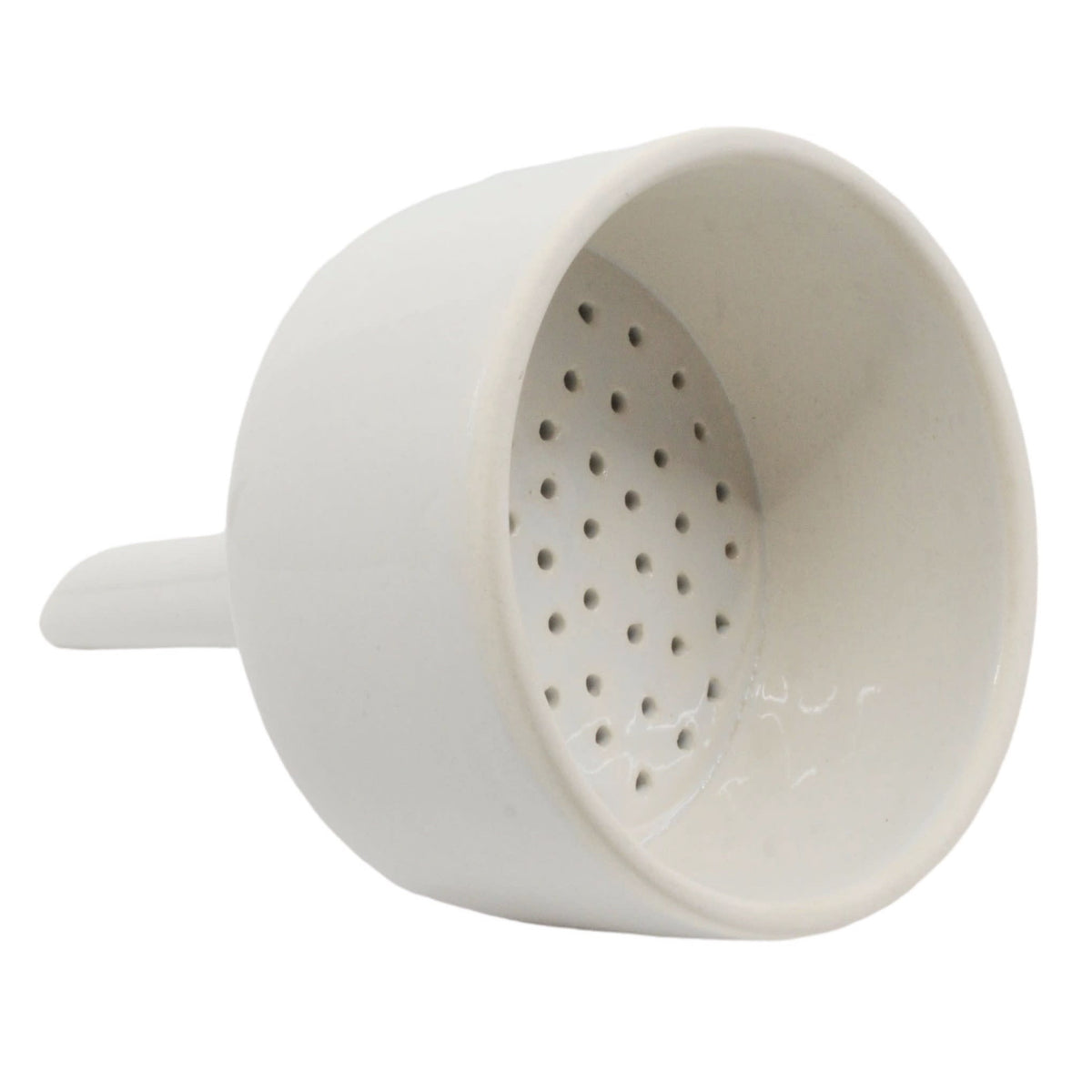 Porcelain Buchner Funnel, Perforated Plate, 10cm — Eisco Industrial